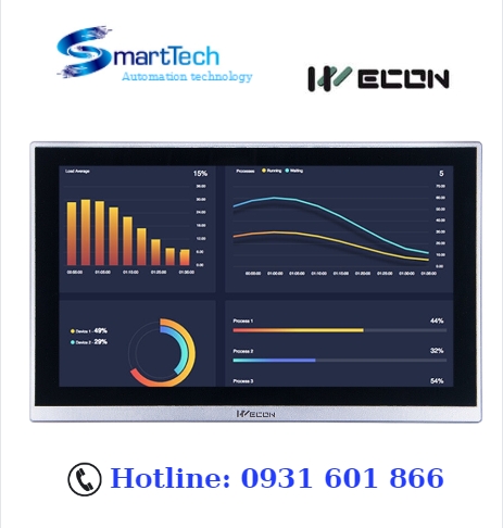 HMI IoT Wecon 15’’ PI8150ig-C(4G)-Web SCADA CHÍNH HÃNG TẠI SMARTTECH